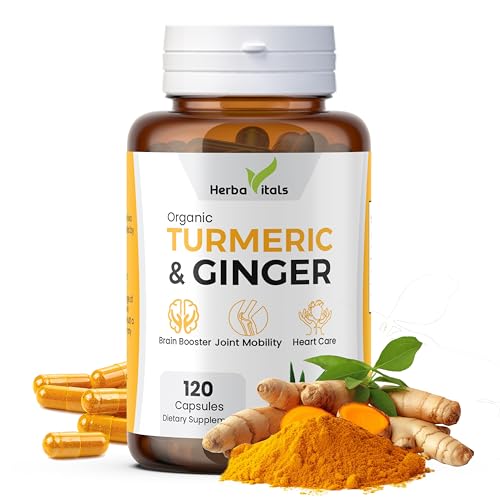 turmeric and ginger capsules for wellness