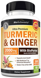 turmeric and ginger capsules for wellness