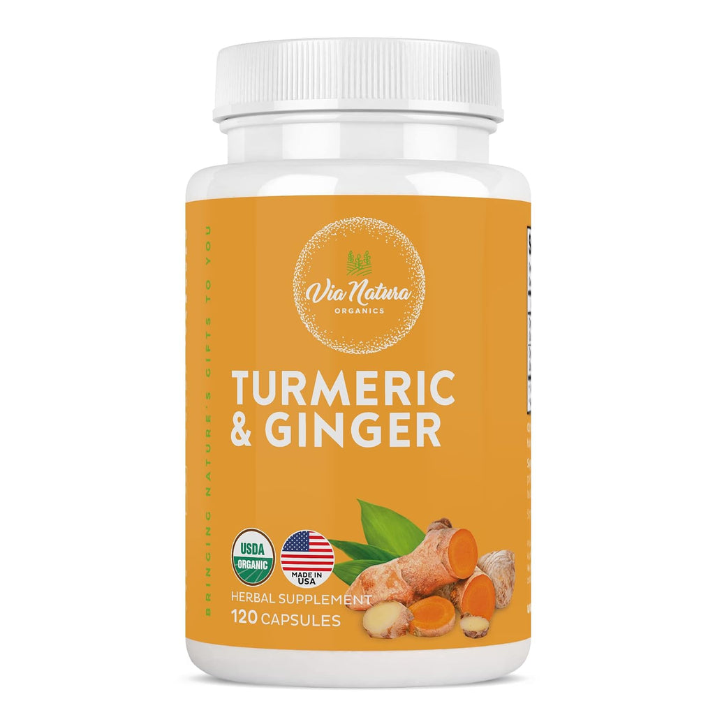 turmeric and ginger capsules for wellness