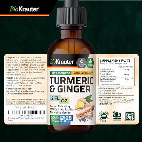 turmeric and ginger daily booster