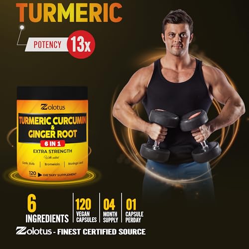 turmeric and ginger daily supplement