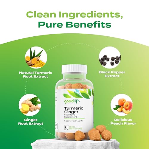 turmeric and ginger gummies for inflammation