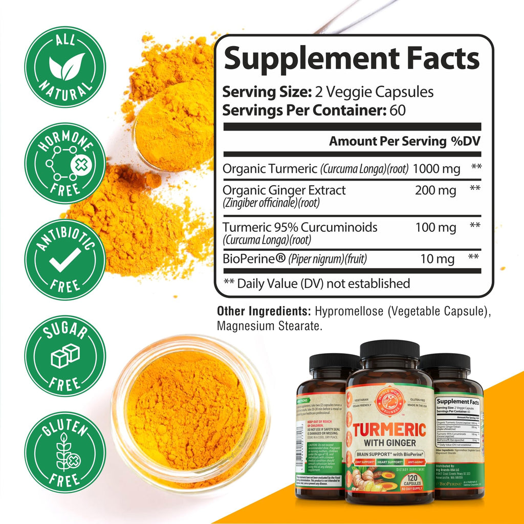 turmeric and ginger health booster