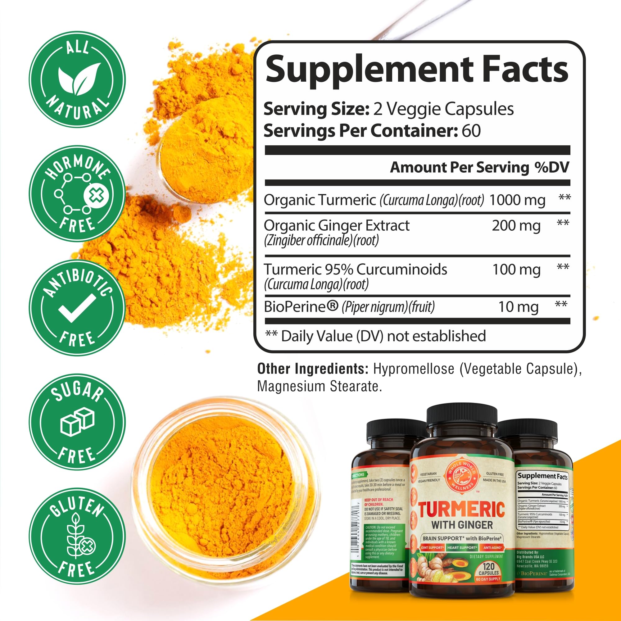 turmeric and ginger health booster