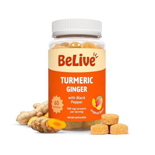 Turmeric and ginger immune support gummies
