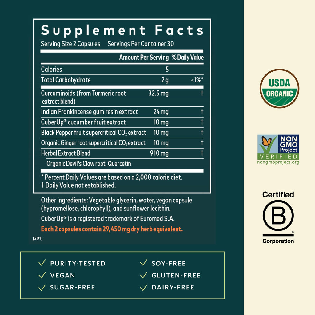turmeric and ginger root blend