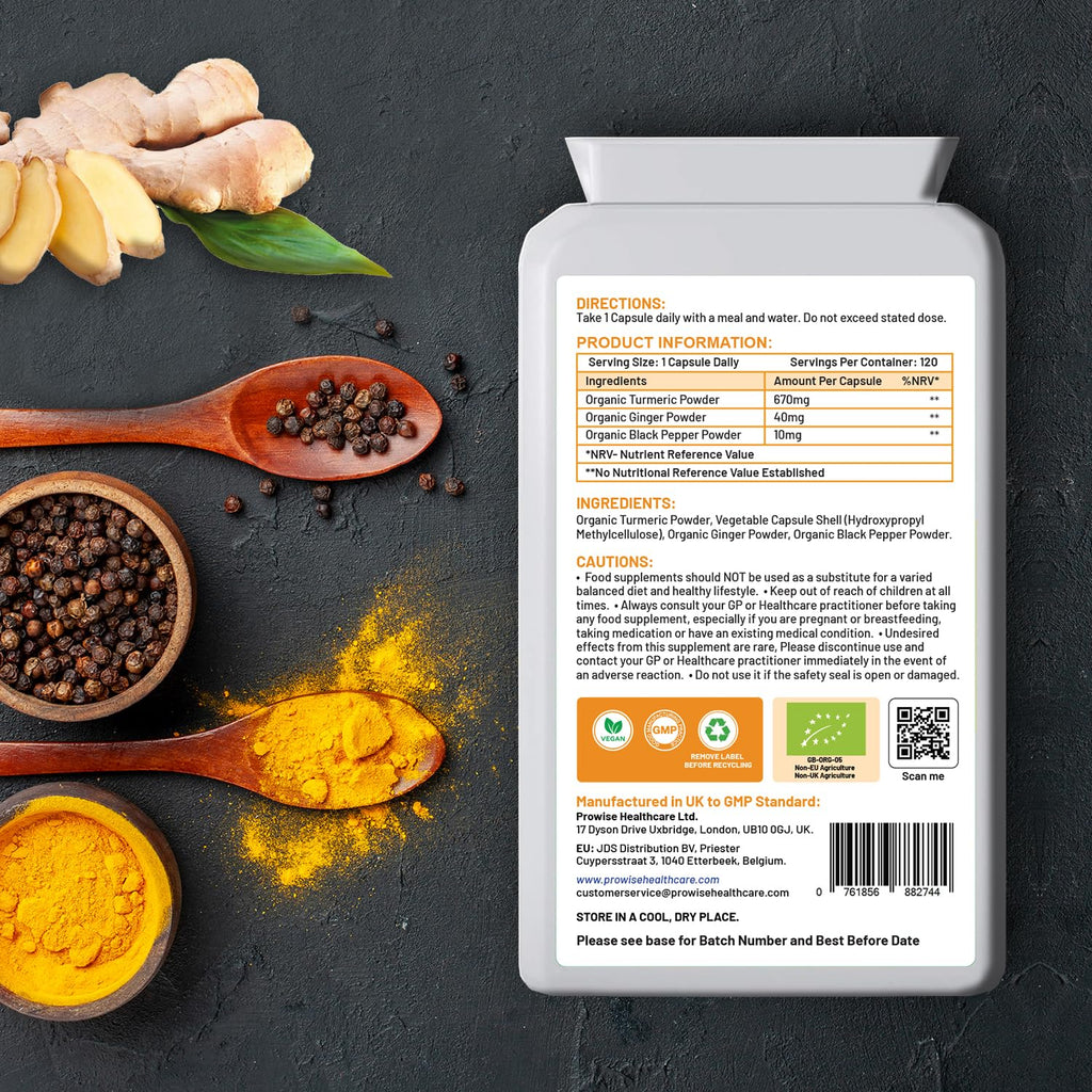 turmeric and ginger wellness blend