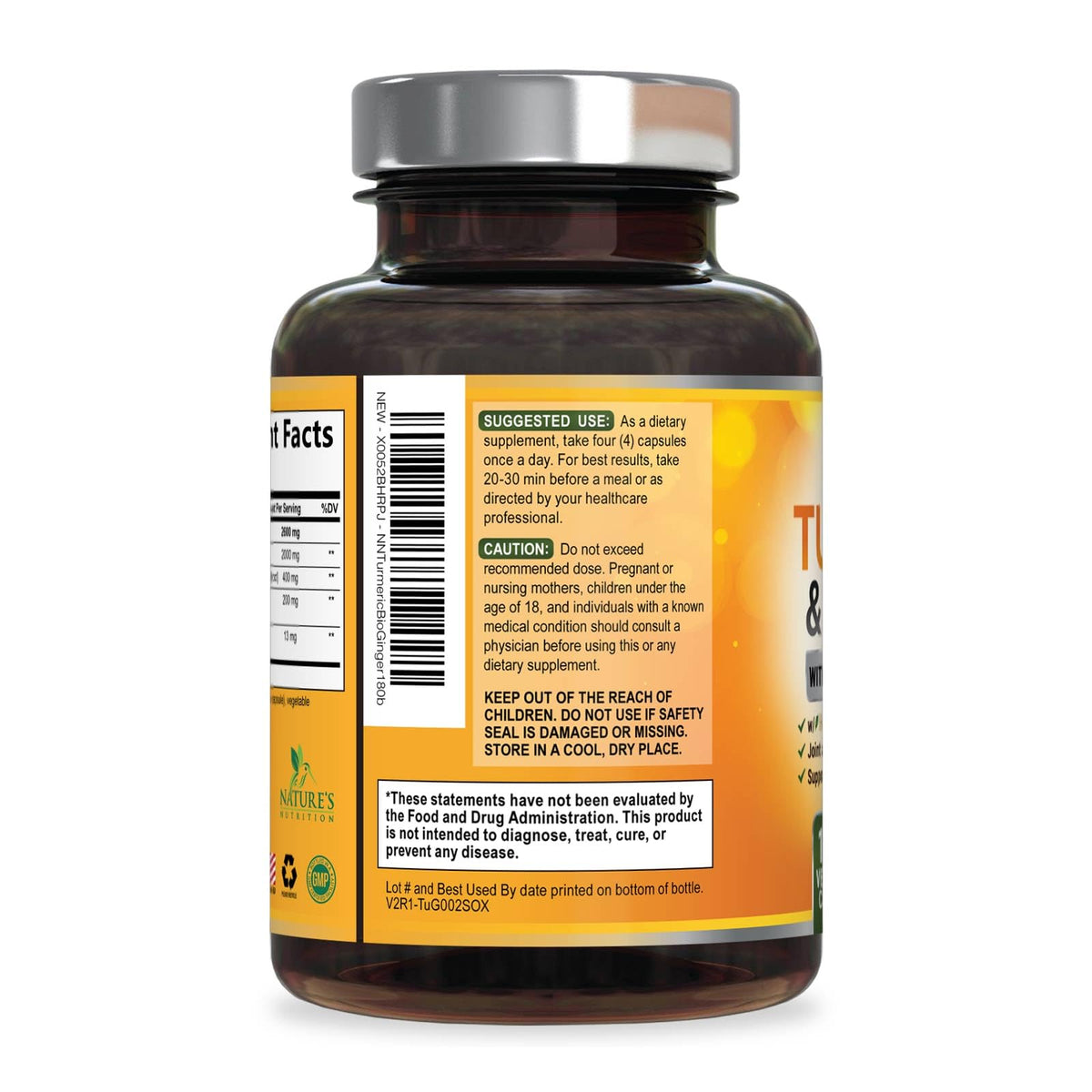 turmeric and ginger wellness blend