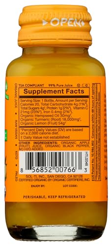 turmeric and ginger wellness shot