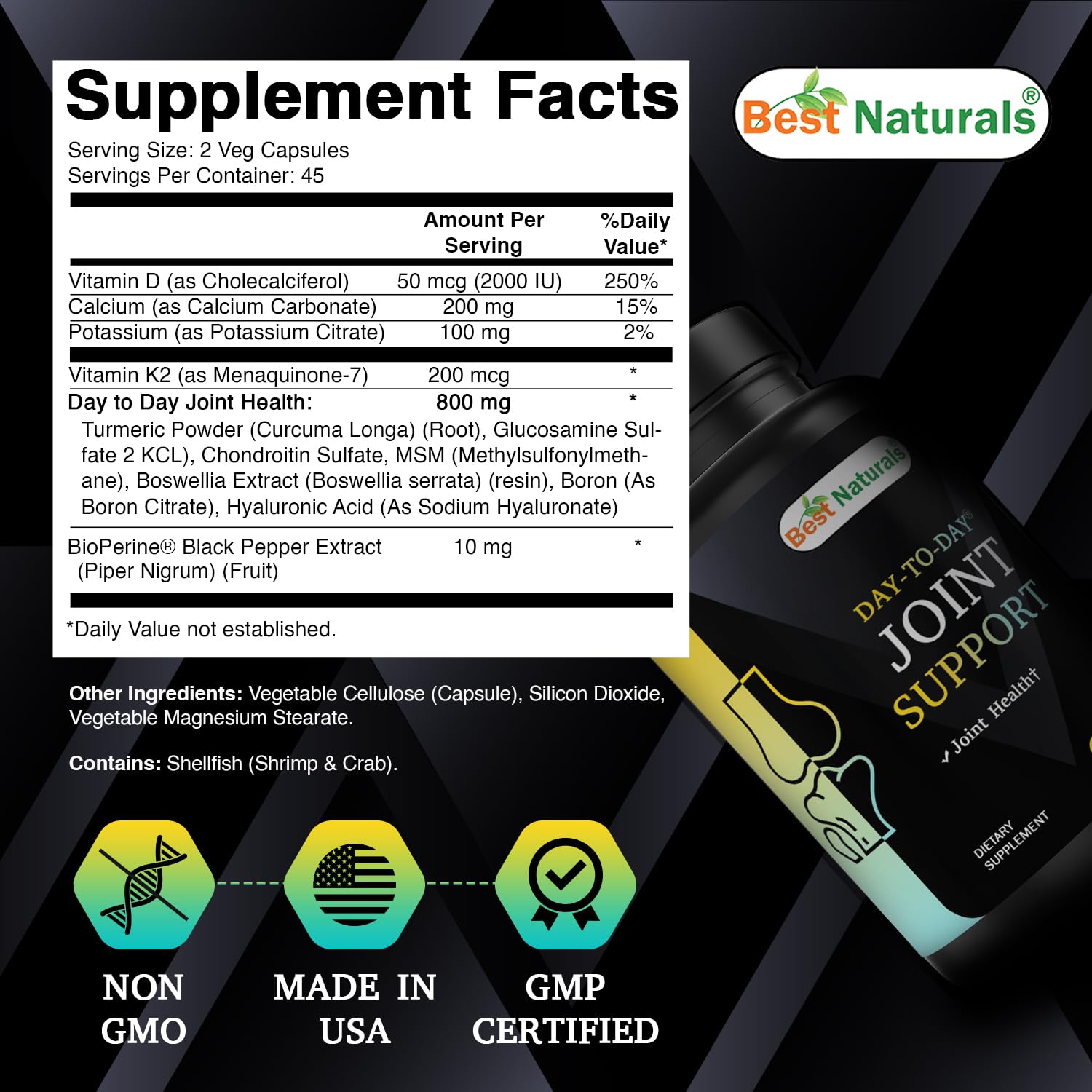 Turmeric and glucosamine benefits