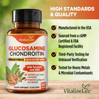 Turmeric and glucosamine for inflammation