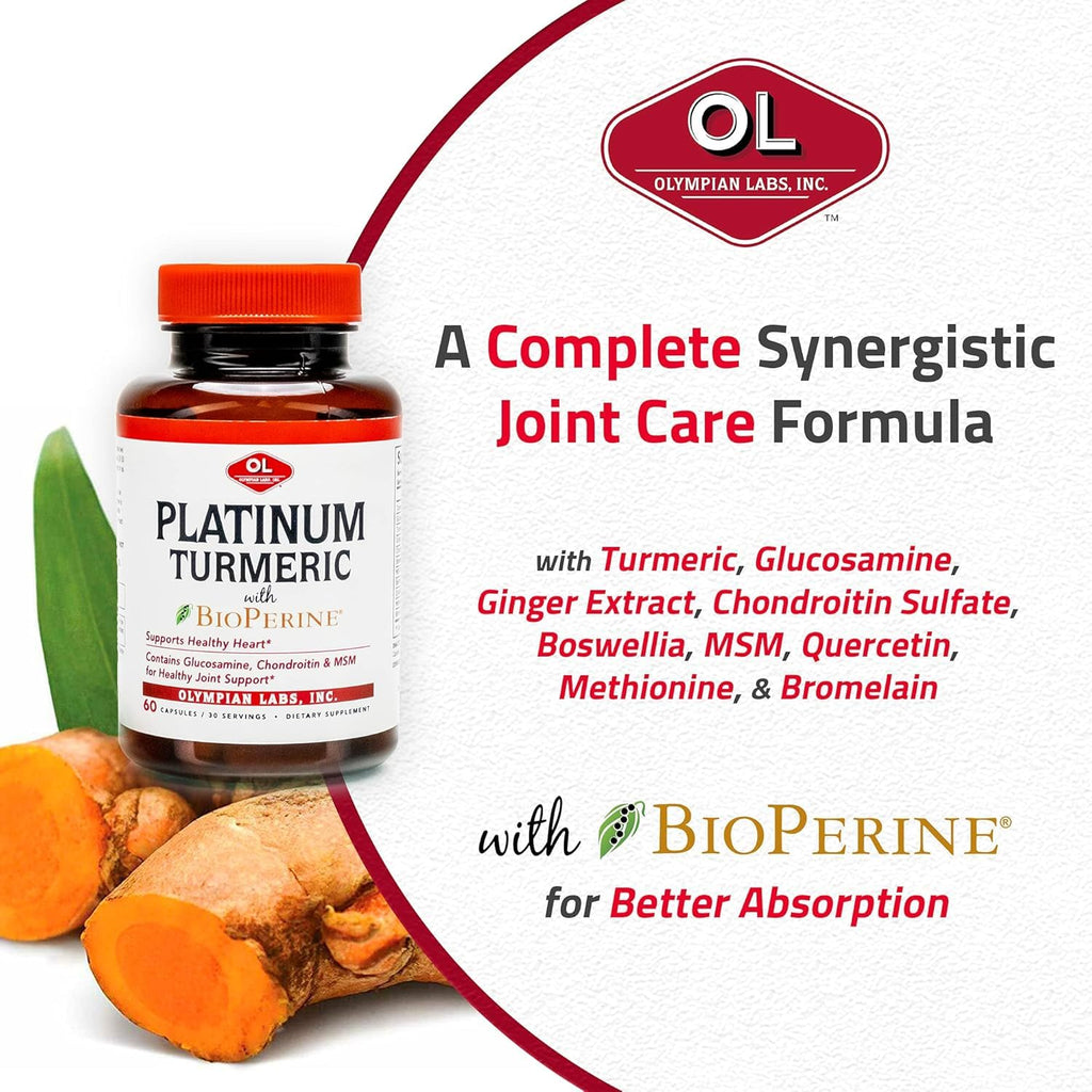 Turmeric and glucosamine for recovery