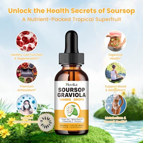 Turmeric and green tea supplement drops