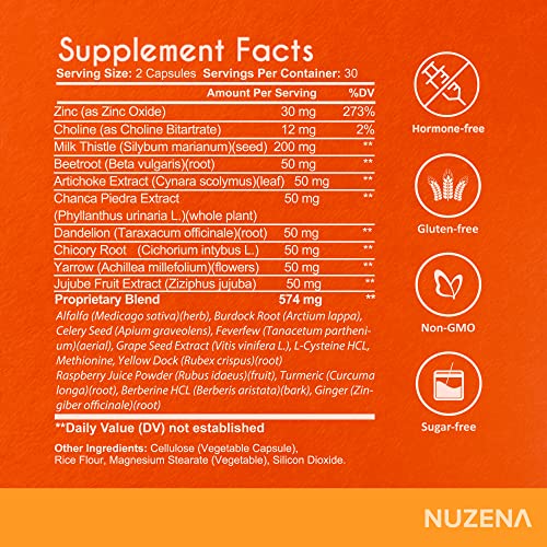 Turmeric and milk thistle blend