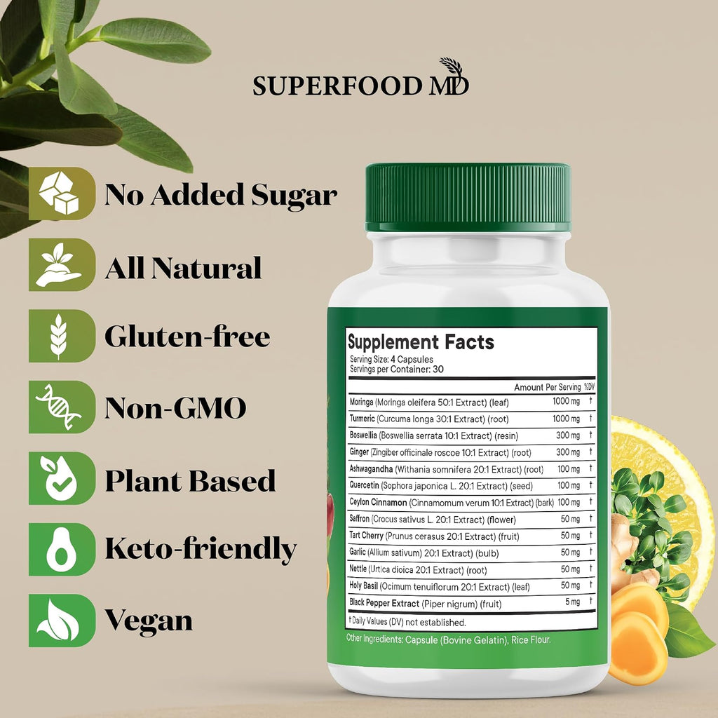 turmeric and moringa for inflammation