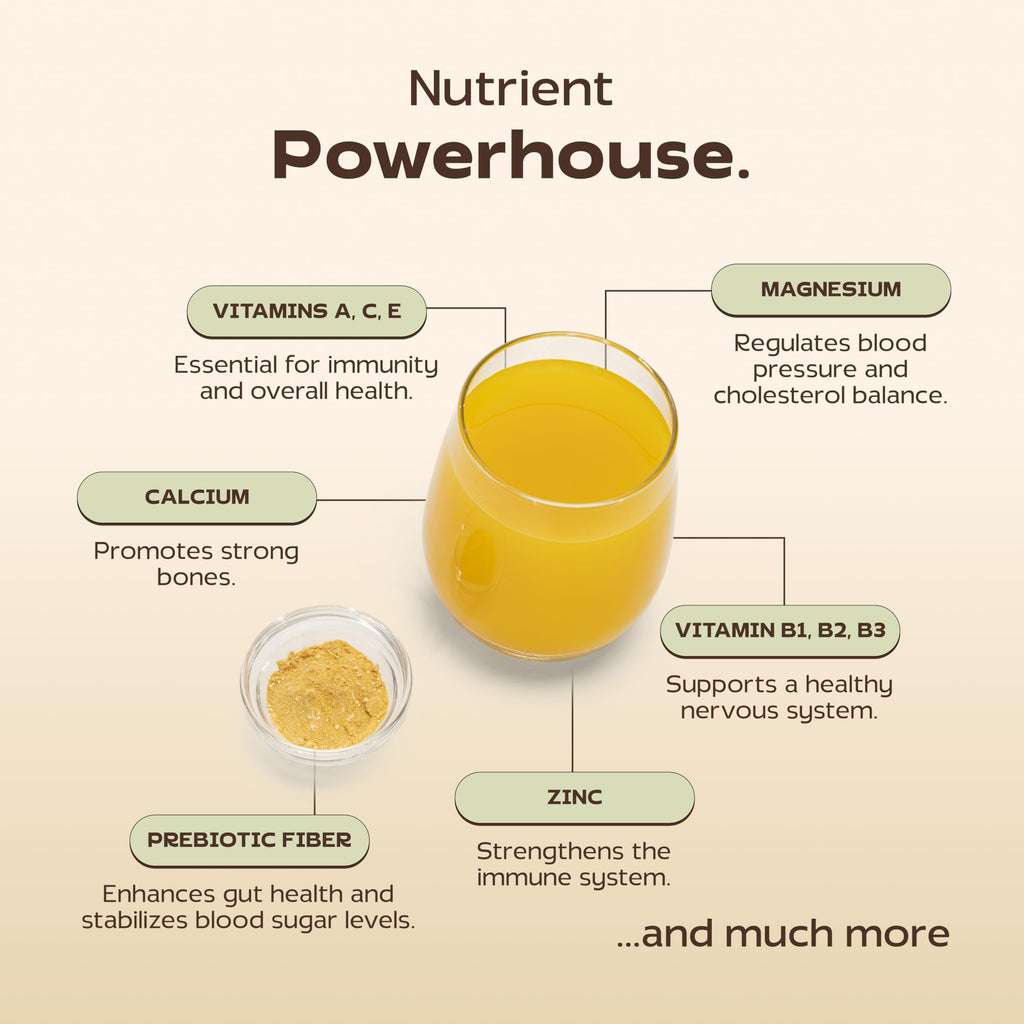 turmeric and moringa powder mix