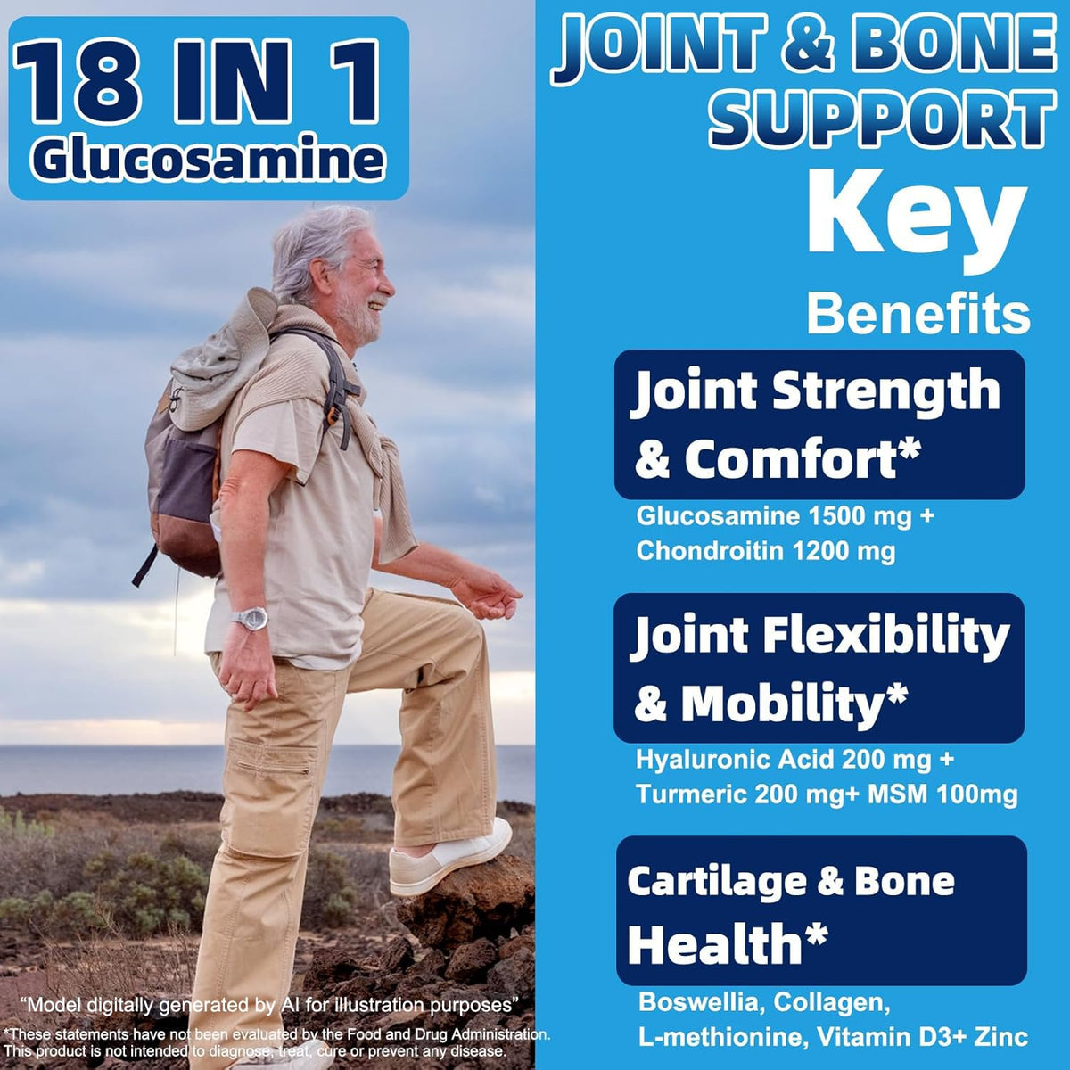 Turmeric and MSM for joint comfort