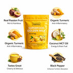 Turmeric and passion fruit blend