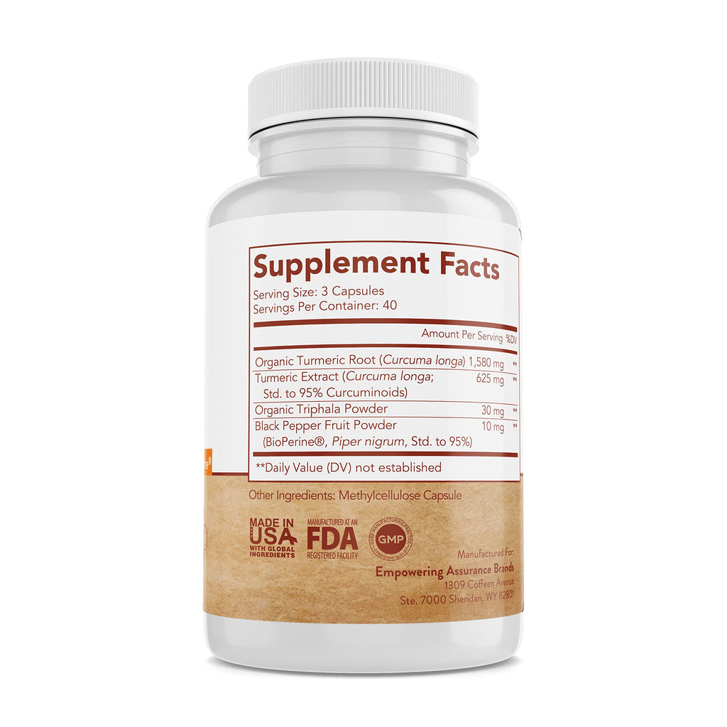 turmeric and triphala for wellness
