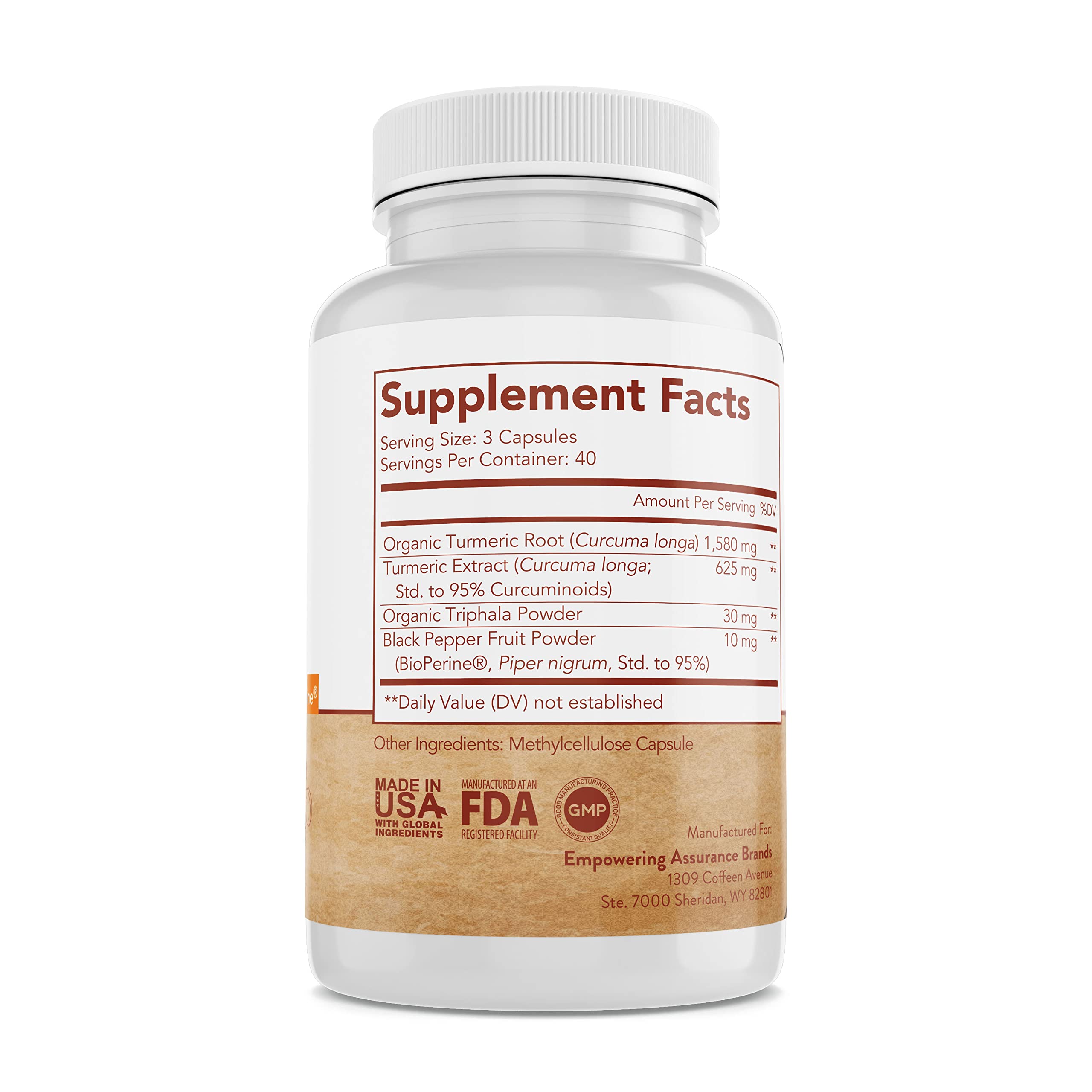 turmeric and triphala for wellness