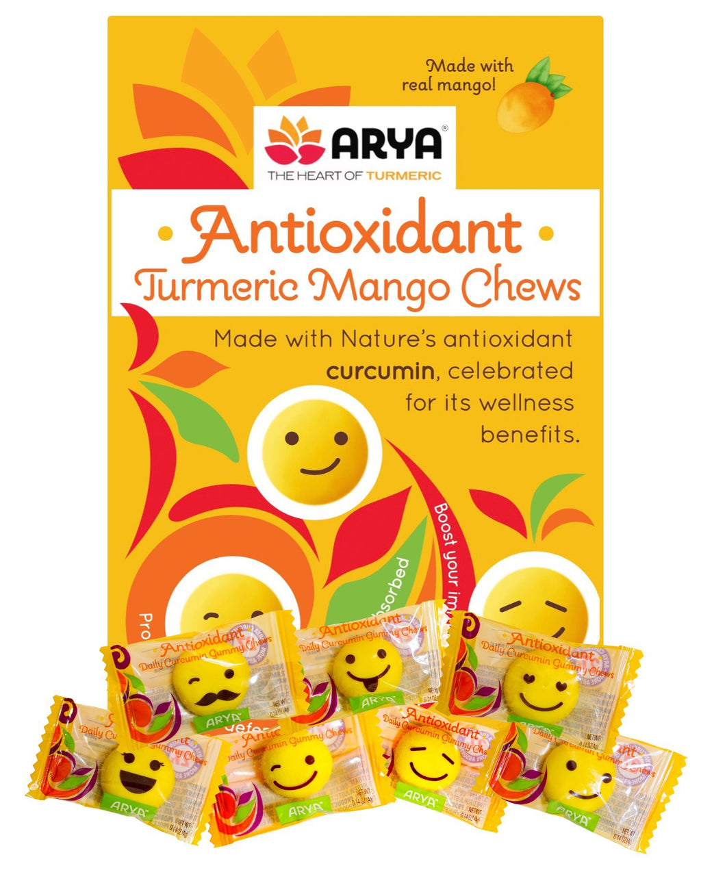 turmeric antioxidant gummy chews