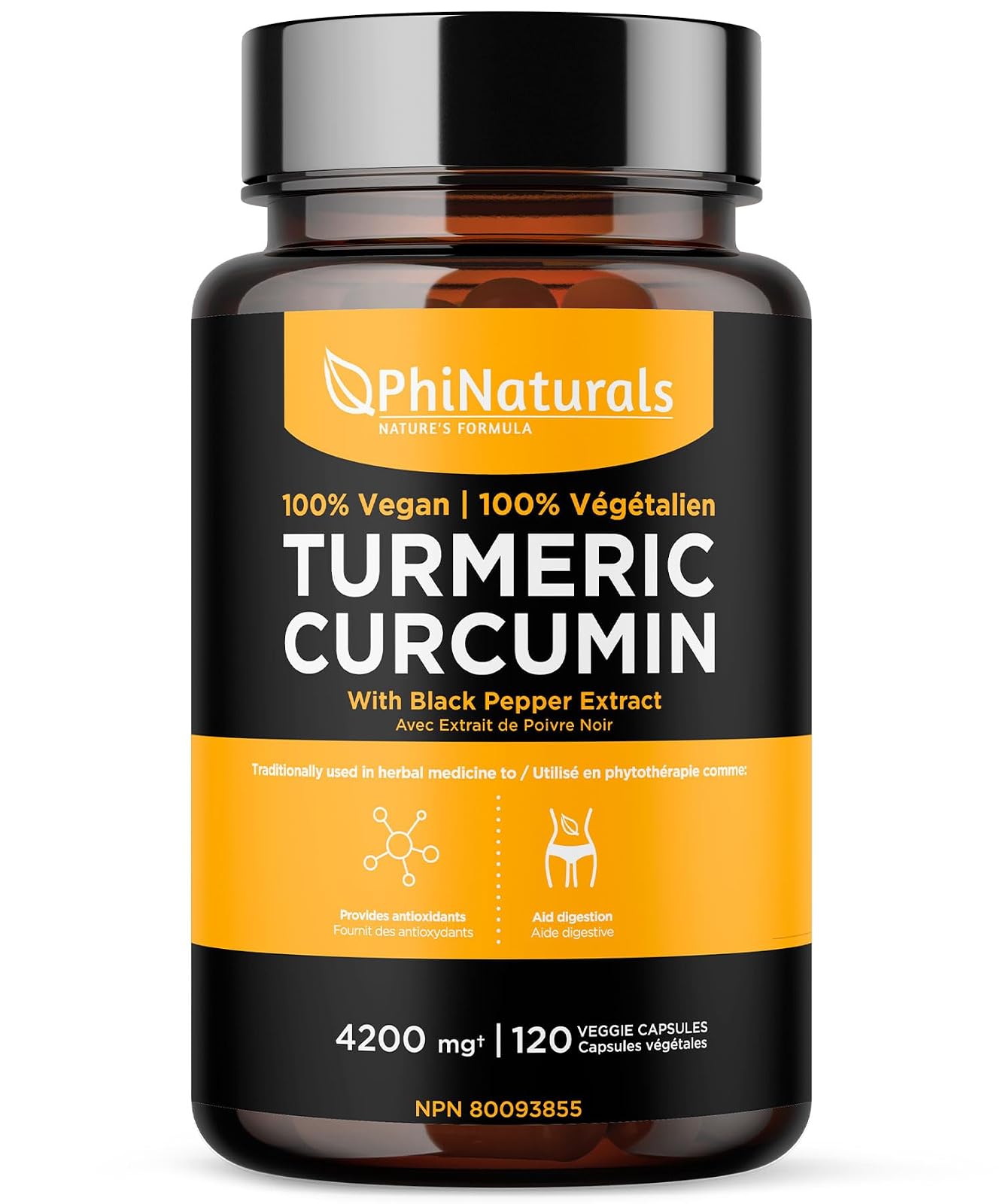 turmeric & black pepper capsules