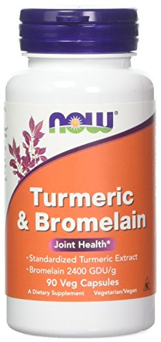 turmeric & bromelain vegetable capsules