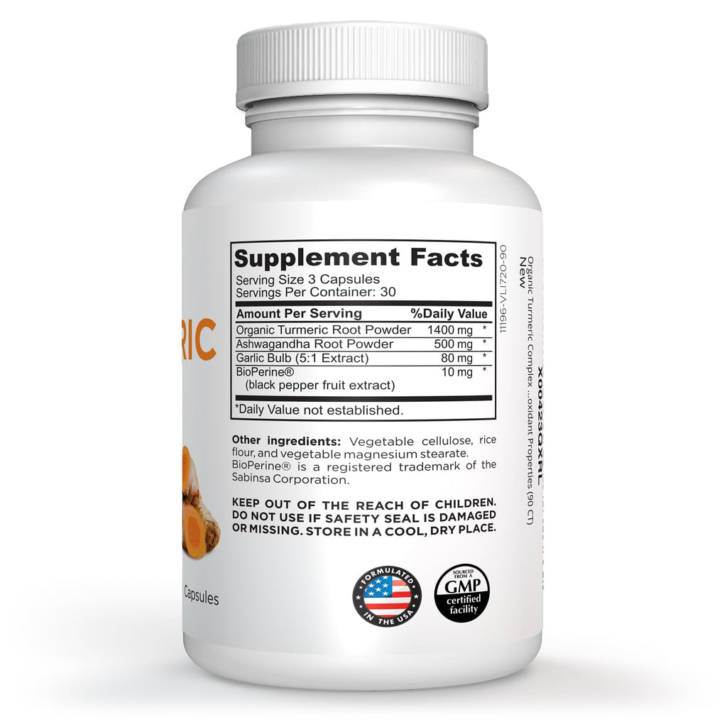 turmeric capsules for active lifestyle