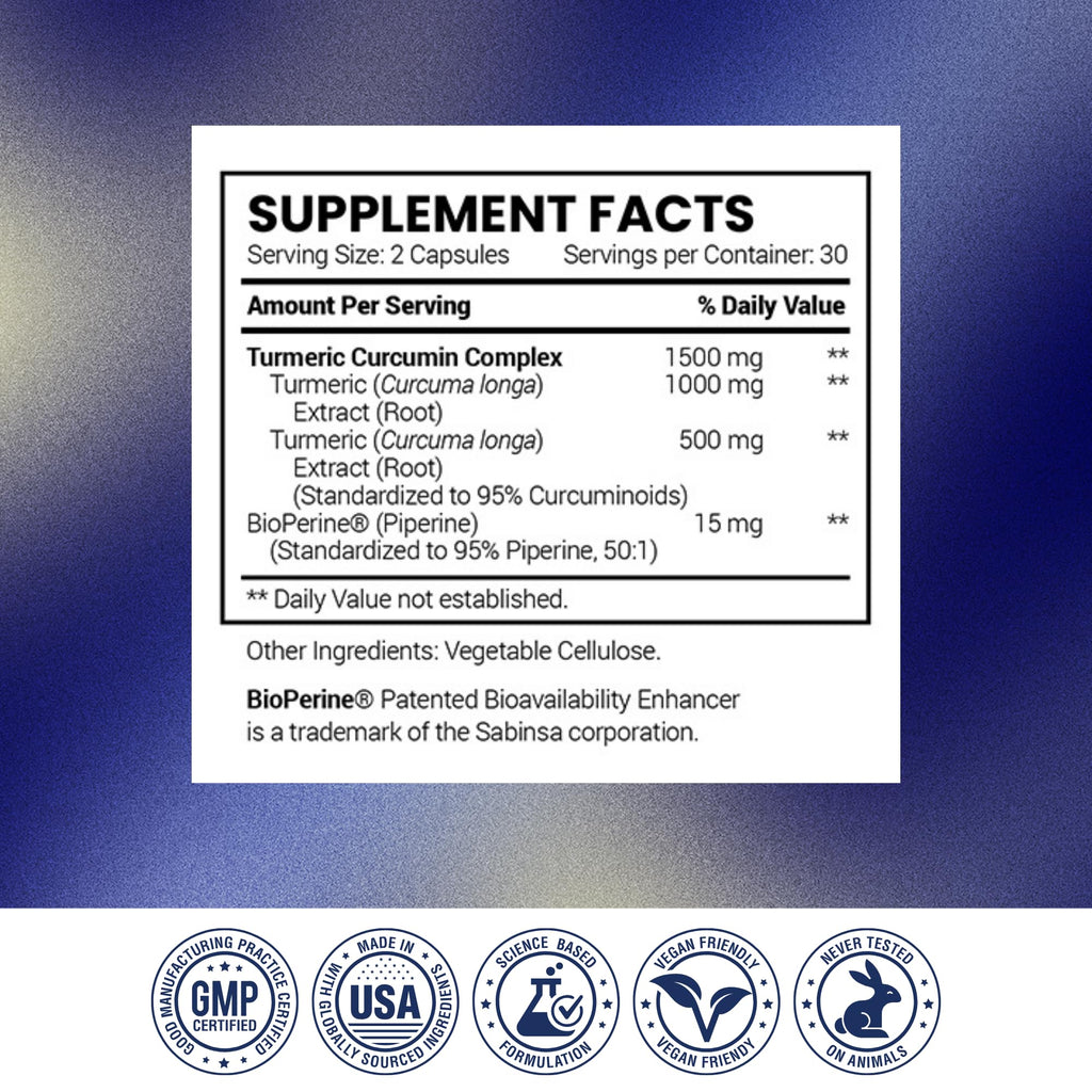 turmeric capsules for active lifestyle