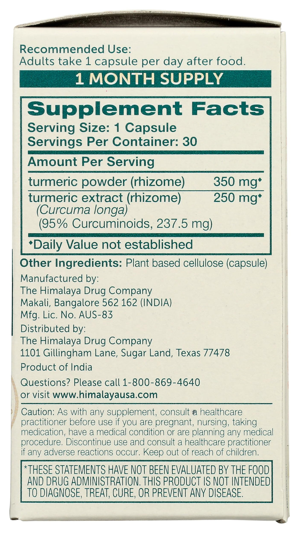 turmeric capsules for antioxidant support
