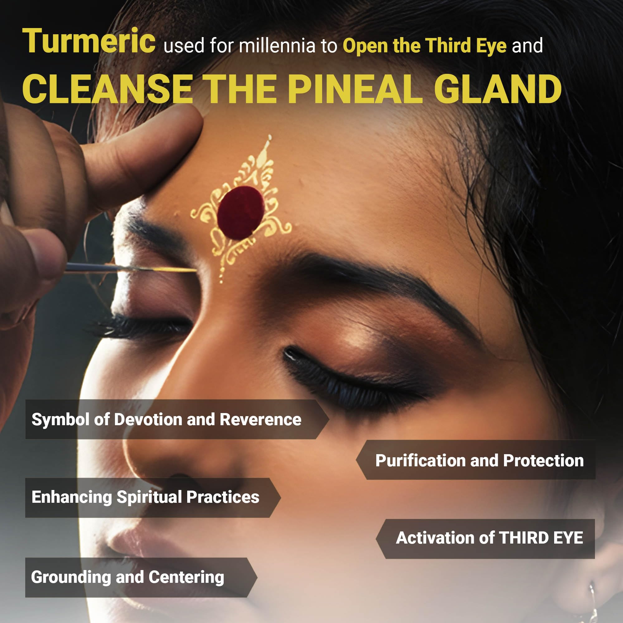Turmeric capsules for cognitive support