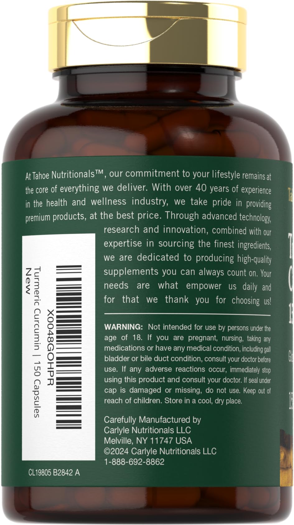 turmeric capsules for daily health boost