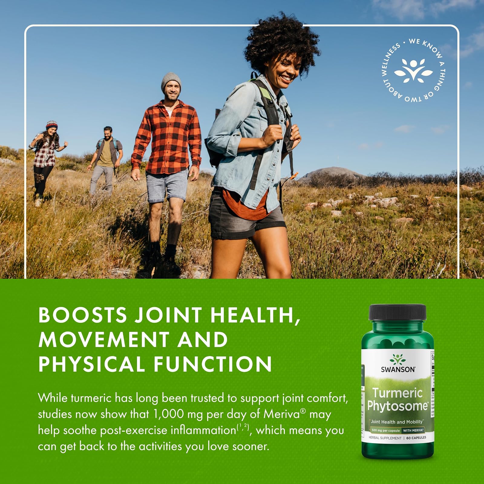 Turmeric capsules for daily immune support