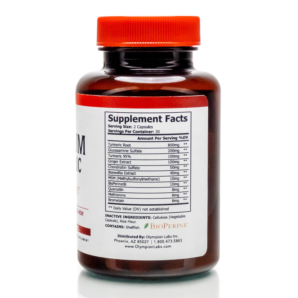 Turmeric capsules for daily support
