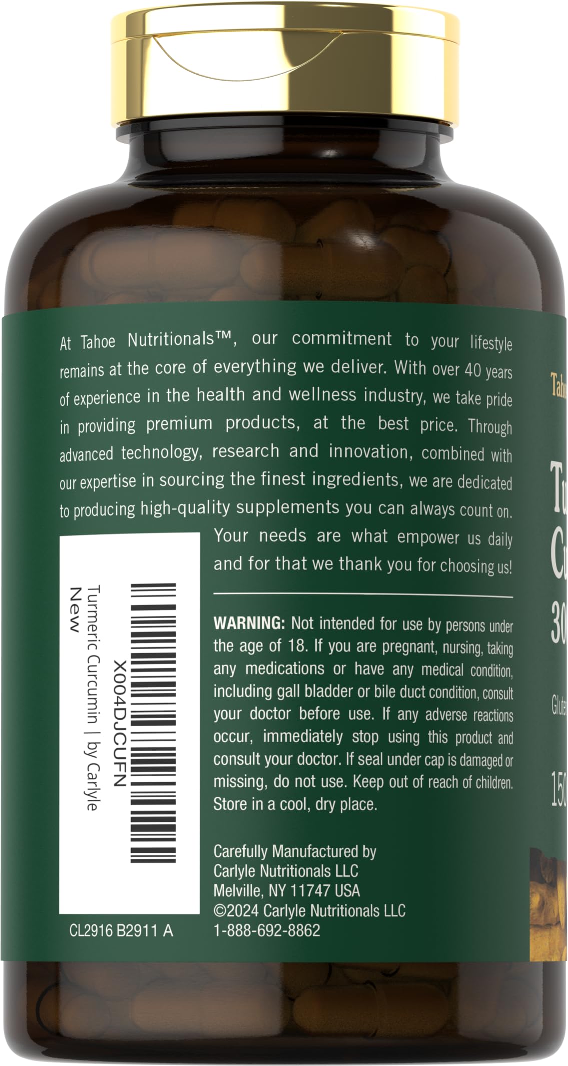 turmeric capsules for daily wellness