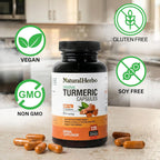 Turmeric capsules for digestive health