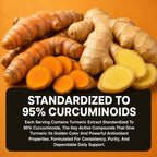 Turmeric capsules for immune health
