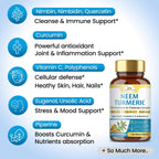 Turmeric capsules for immune support