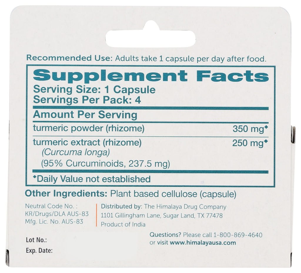 turmeric capsules for inflammation relief