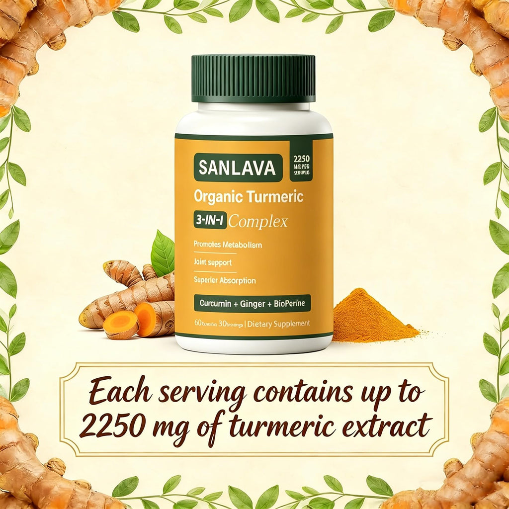 Turmeric capsules for joint support
