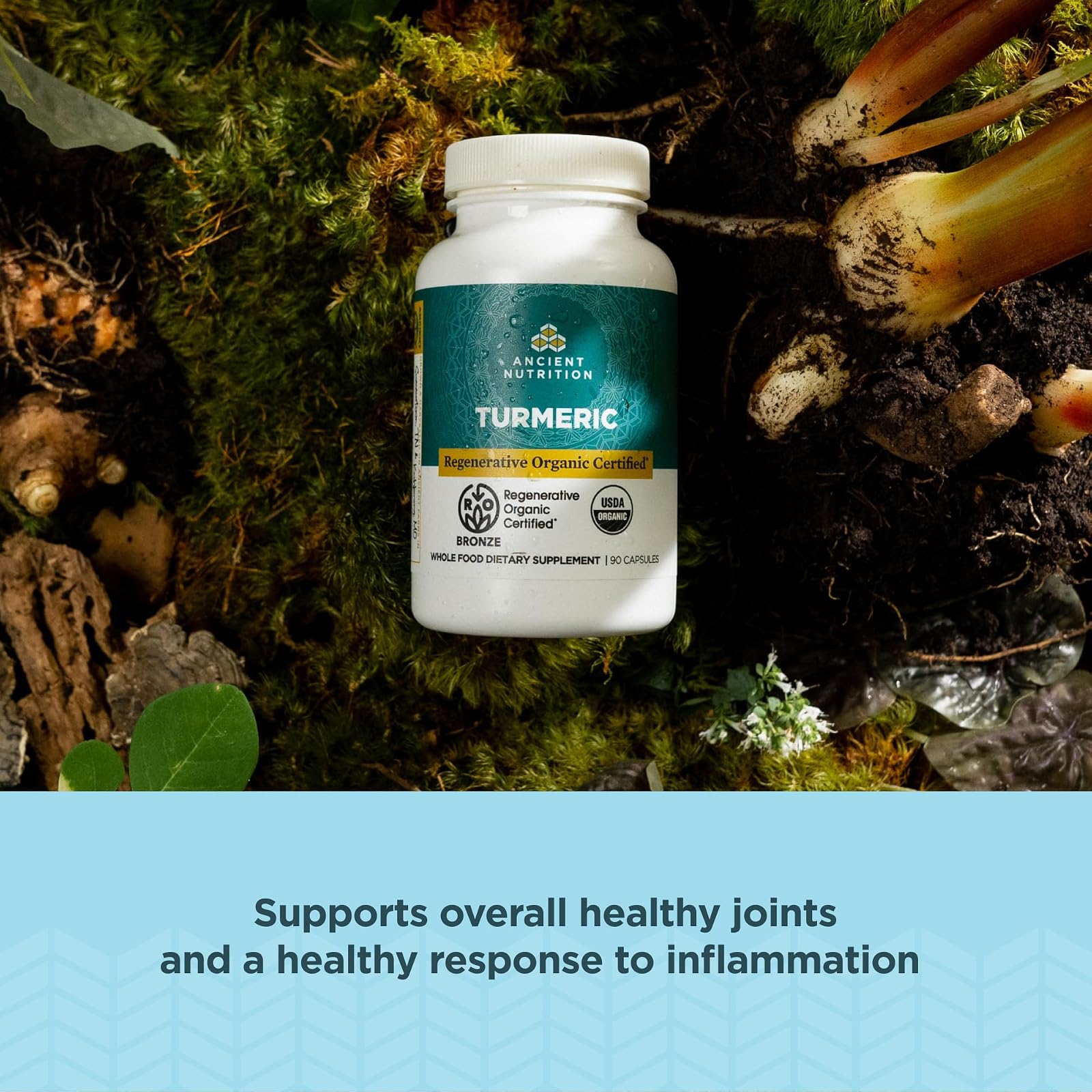 Turmeric capsules for joint support