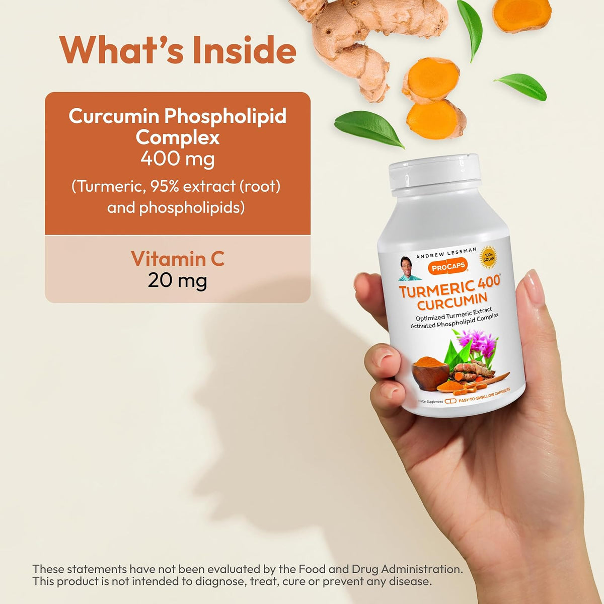 Turmeric capsules for joint support