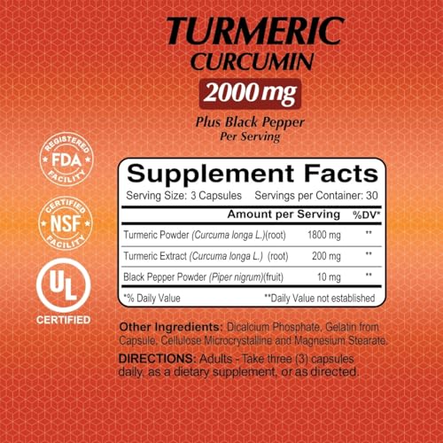 turmeric capsules for overall health