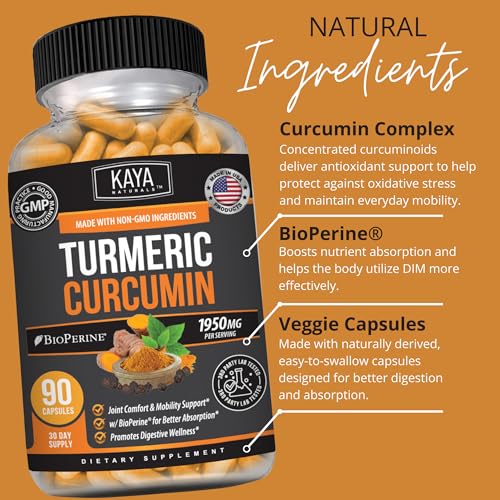 turmeric capsules for overall vitality