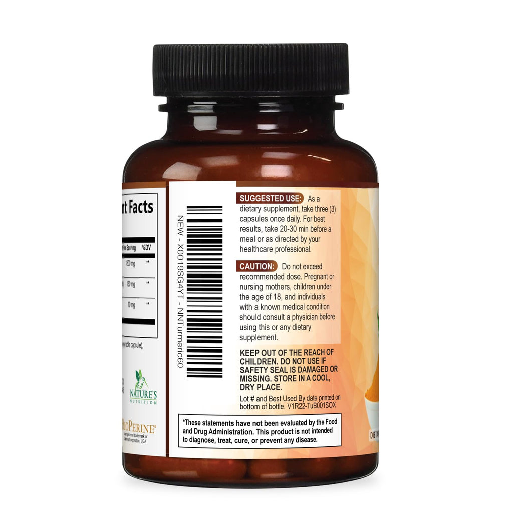 turmeric capsules for overall vitality