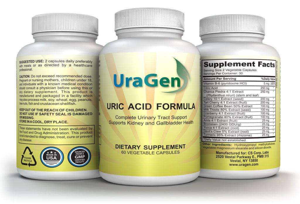 turmeric capsules for uric acid support