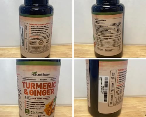 turmeric capsules with 95% curcuminoids