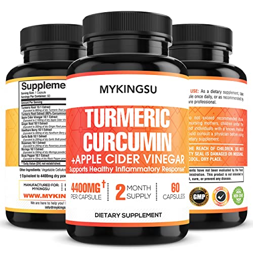 turmeric capsules with apple cider vinegar