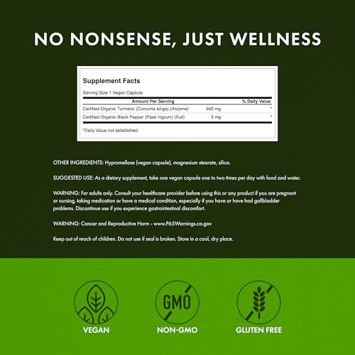 turmeric capsules with black pepper extract