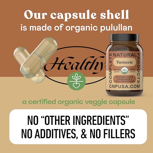 Turmeric capsules with black pepper extract